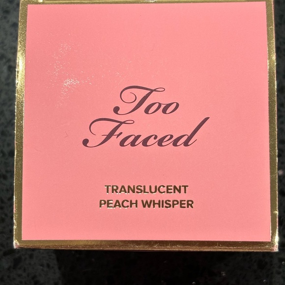 Too Faced | Makeup | Loose Setting Powder | Poshmark